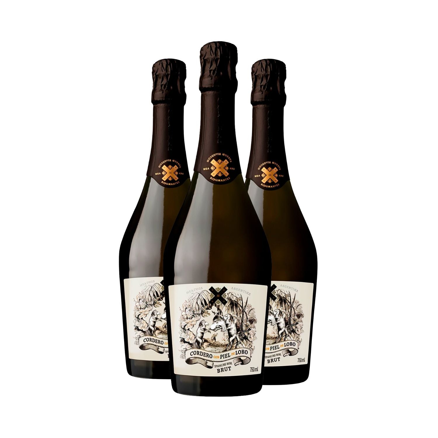 Kit 3 Cordero Con Piel de Lobo Brut – Vinsel Vinhos