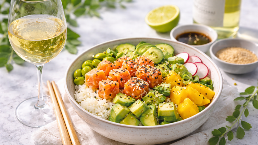 Poke e Vinho: Uma combinação de outro mundo – Vinsel Vinhos